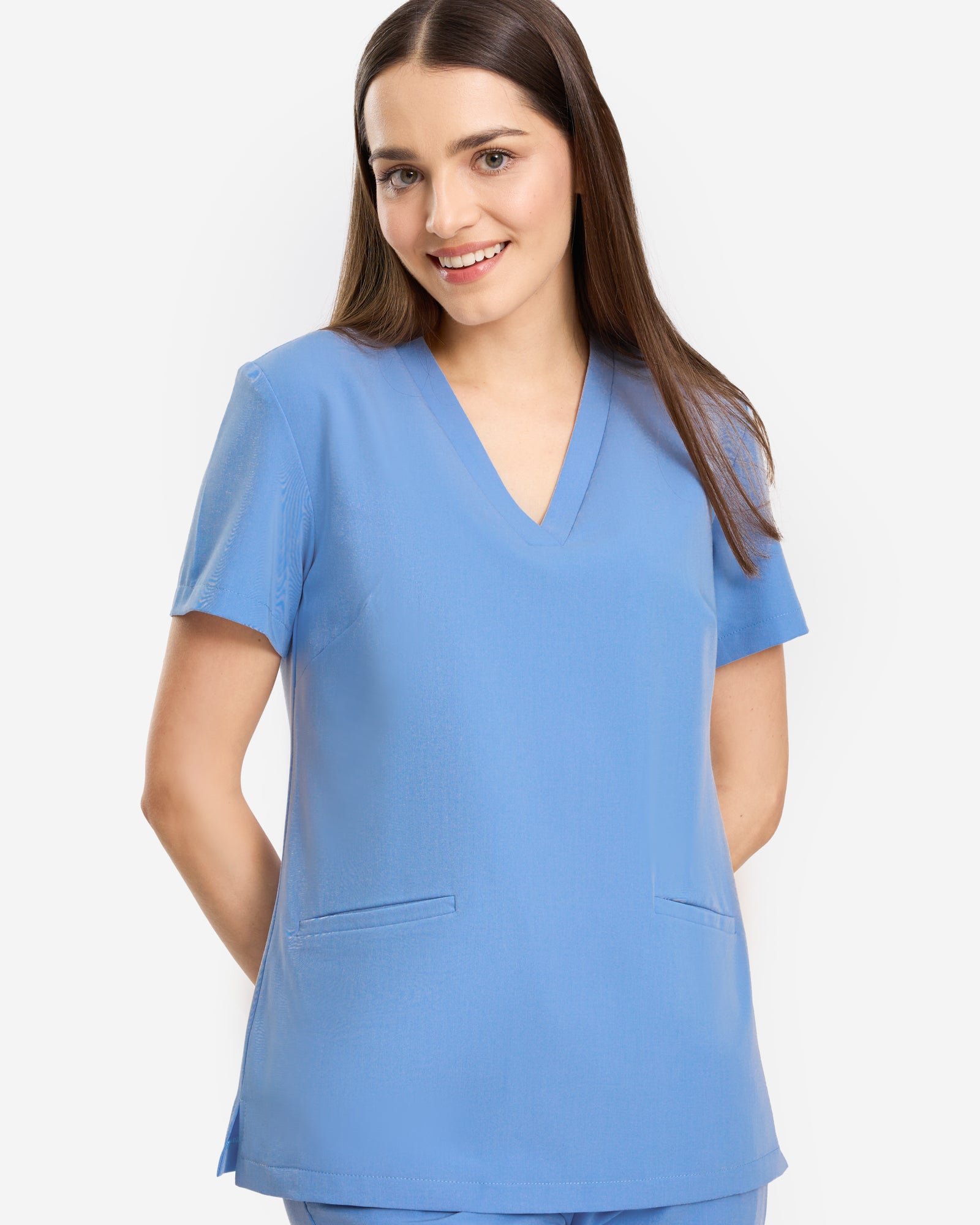 Bluzka Medyczna Basic - Blue Sky